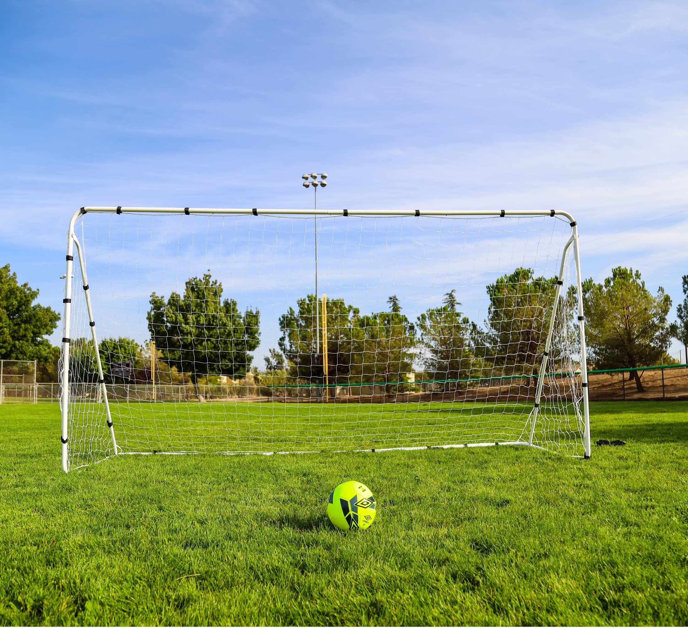 ZENY 12'x6' Portable Soccer Goal for Backyard Kids Adults Soccer Net and Frame for Home Backyard Practice Training Goals Soccer Field Equipment