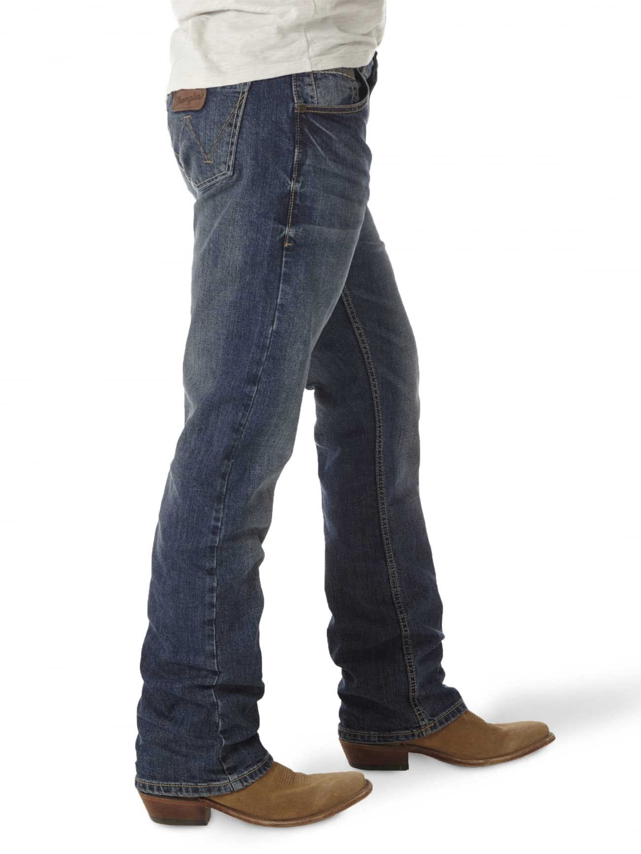 Wrangler Men's Retro Slim Fit Boot Cut Jean, Layton, 32W x 34L