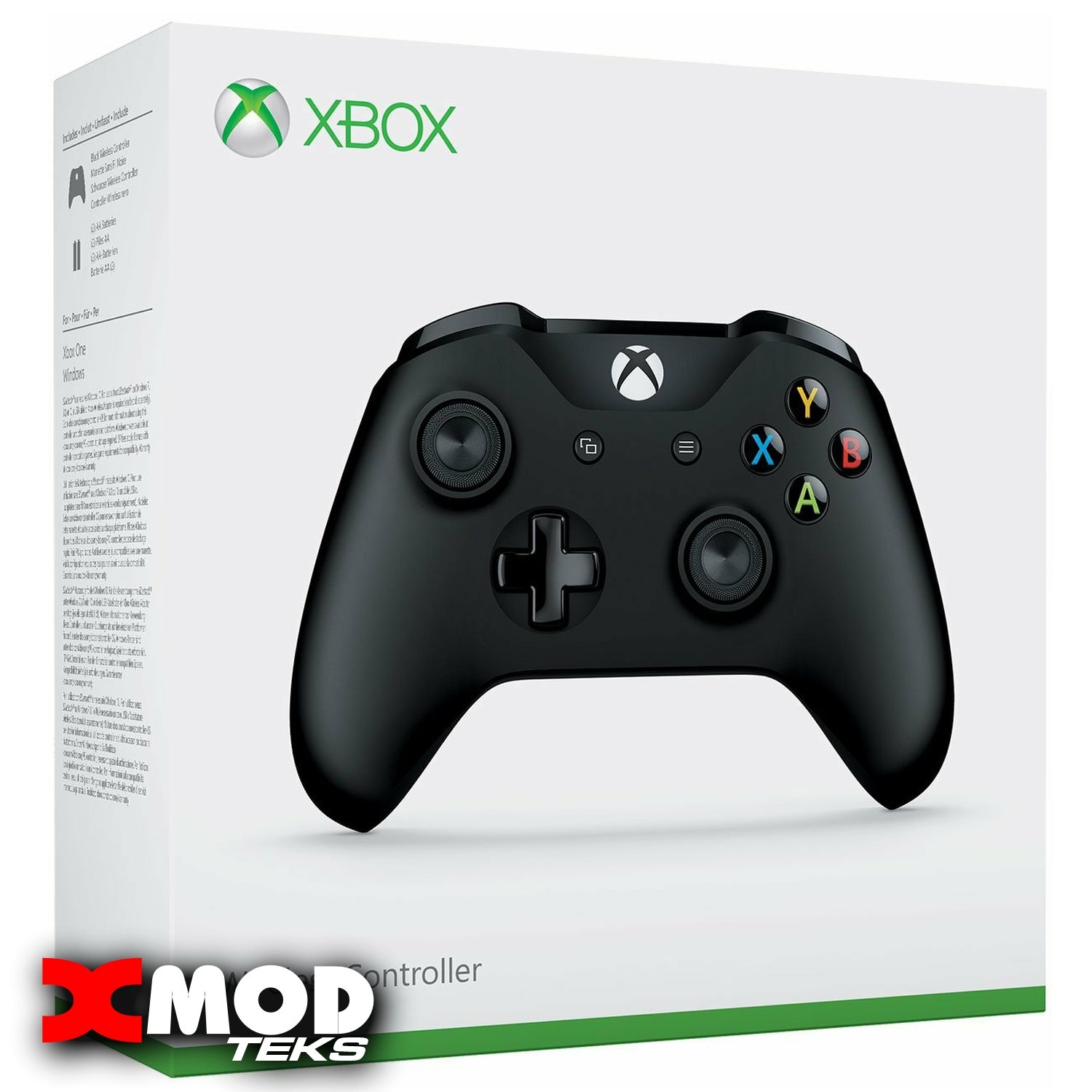 XMOD 100 Modes for Xbox ONE S MODDED Controller, Black Shell, RED LED, Elite PRO Tournament MOD, Call of Duty, 100 Modes