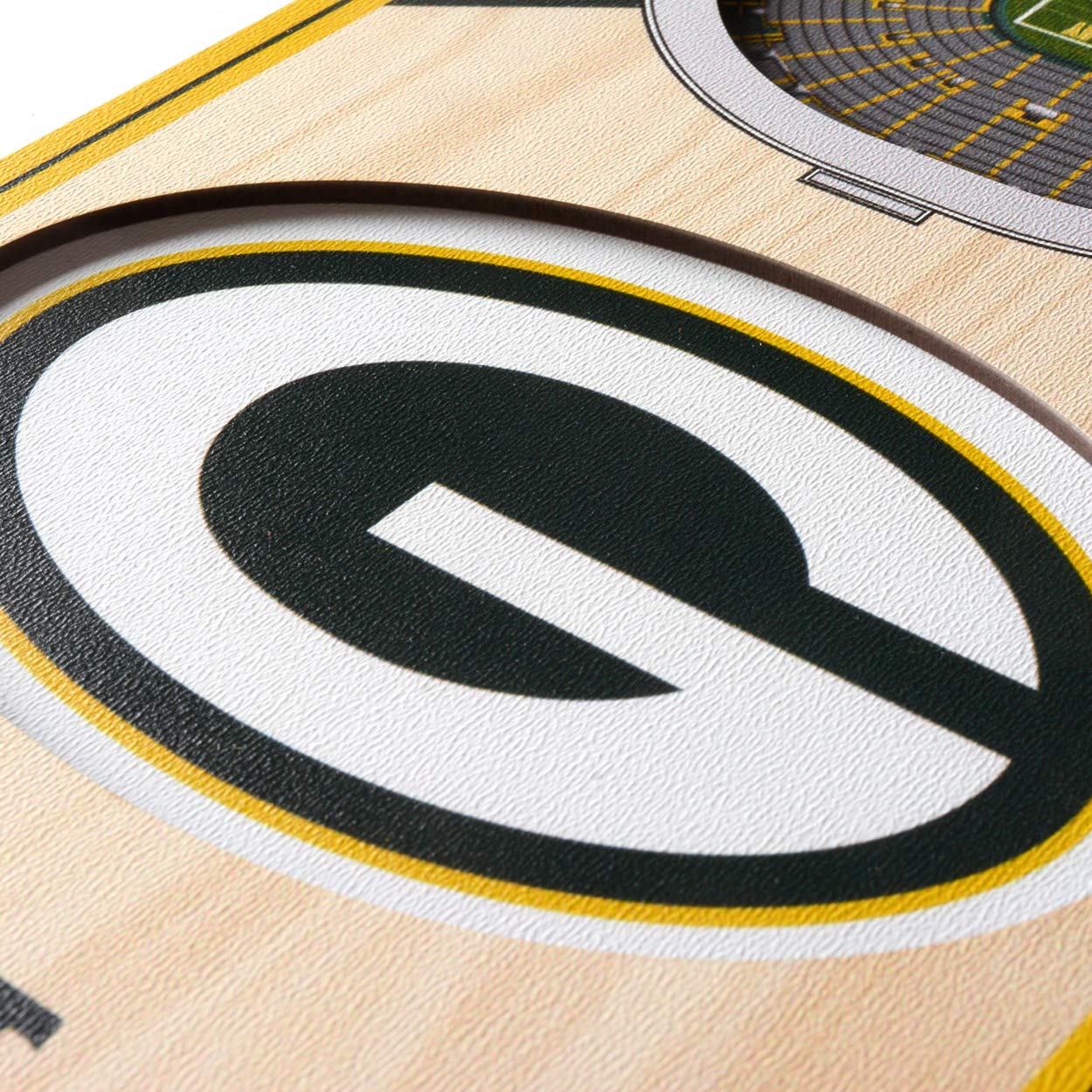 YouTheFan NFL Green Bay Packers 3D Stadium 6x19 Banner - Lambeau Field
