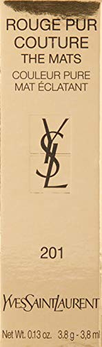 Yves Saint Laurent Rouge Pur Couture The Mats, No.201 Orange Imagine, 0.13 Ounce