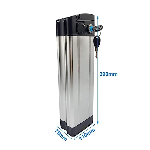 ZGFF 48V 18Ah E-Bike High Power Lithium-Ion Replacement Battery, Suitable for 0-750W Electric Bicycle Scooter Motors