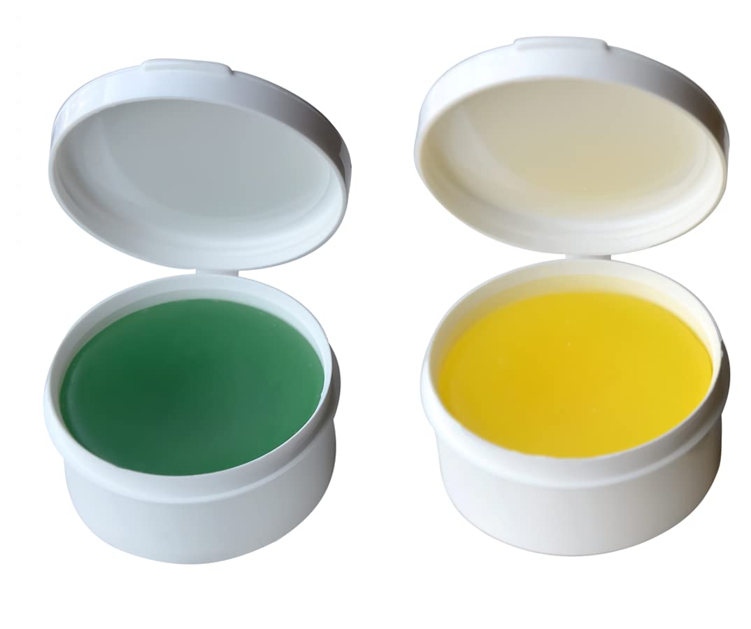ZUMWax RUB ON Wax Ski/Snowboard/Nordic/Cross-Country Sample Pack - Universal (All Temps) and Warm Temps Rub On - Super-Fast!!! Environmentally Friendly & Non-Toxic! Perfect for Touring!