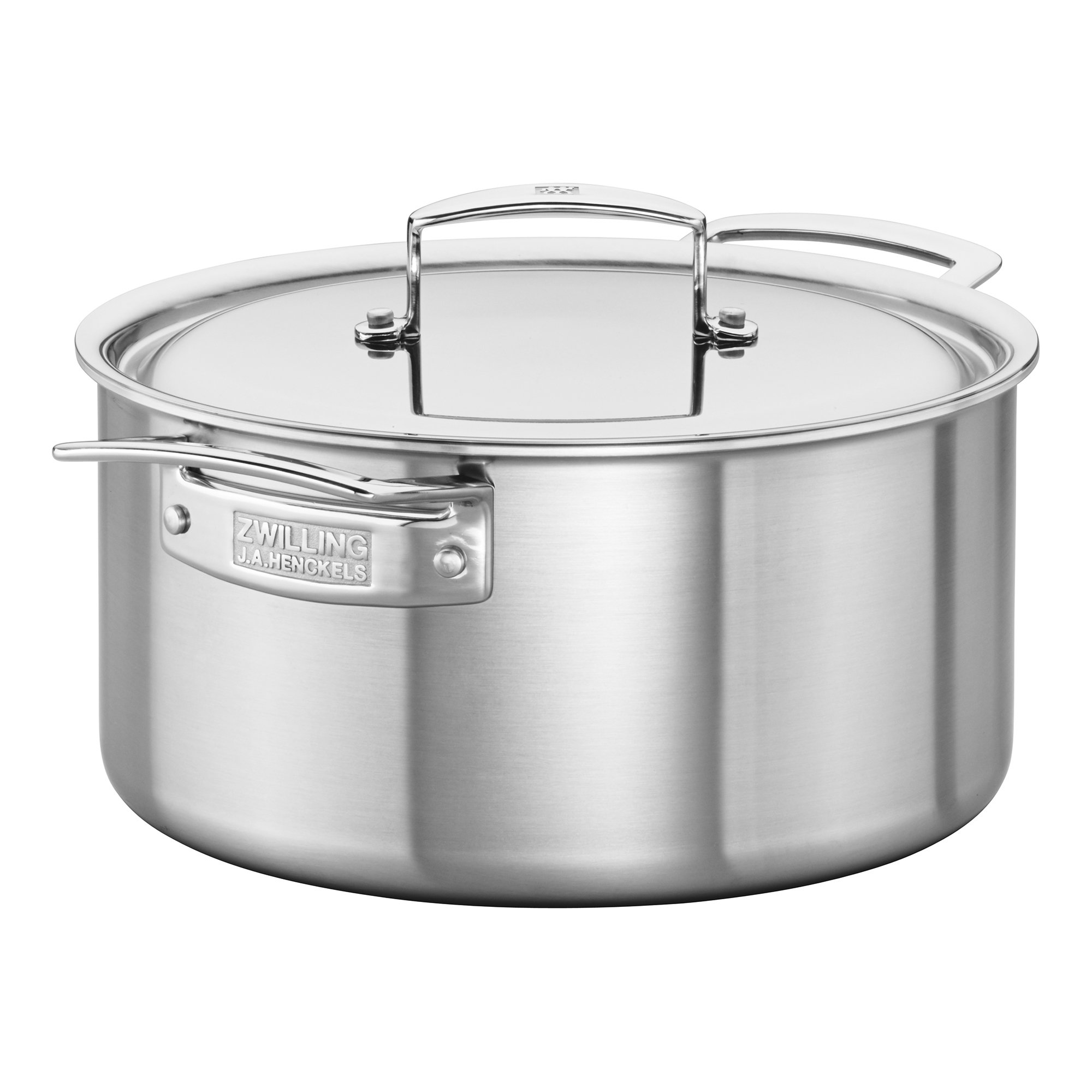 ZWILLING J.A. Henckels Aurora Dutch Oven, 5.5-quart, Stainless Steel