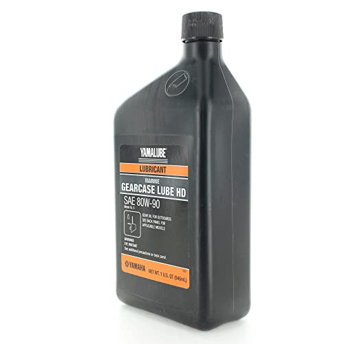 Yamaha Original OEM Yamalube Acc-GLUBE-HD-QT Marine Lower Unit HD Gearcase Lube Yamalube OEM - 1 Quart