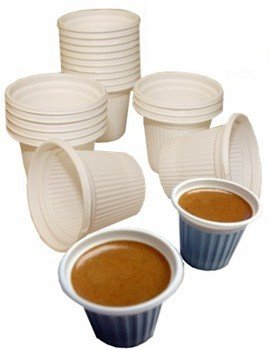 Yonune PDTXCLS TANGDIAABBCC Billion Pets Sentir Cubano Mini Disposable Cuban Style and Espresso Coffee Cups 3/4 oz. Pack of 1000