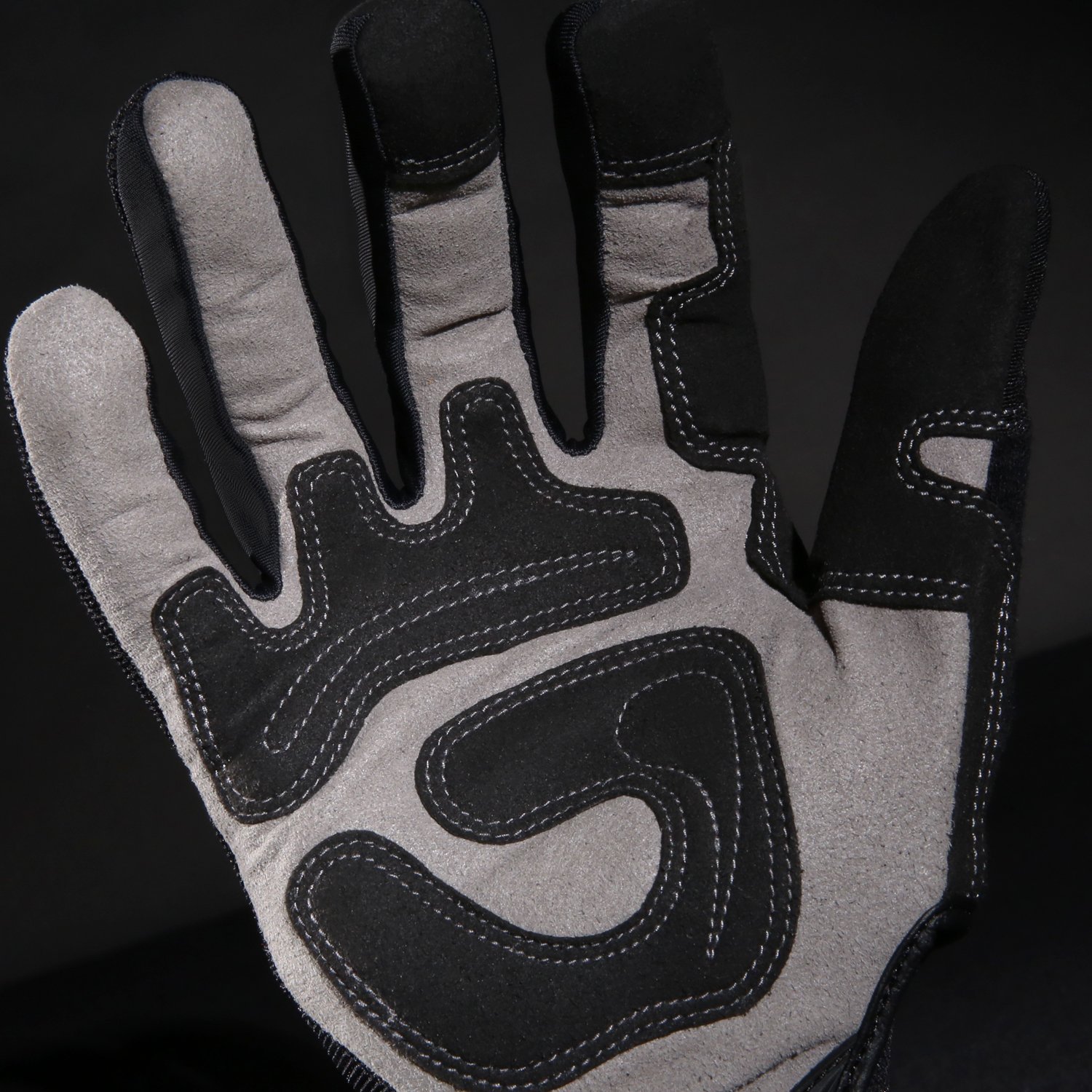 Ironclad General Utility Work Gloves GUG, All-Purpose, Performance Fit, Durable, Machine Washable, Sized X-Small, (1 Pair) Black