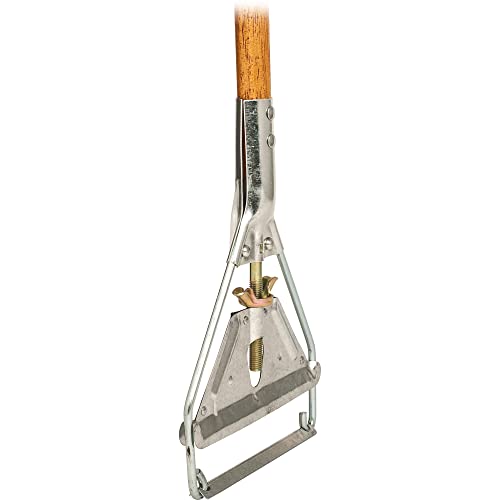 Genuine Joe-GJO54201 Cotton Wet Mop with Handle 60" Width x 0.94" Height; Cotton HeadWood Handle – Lightweight