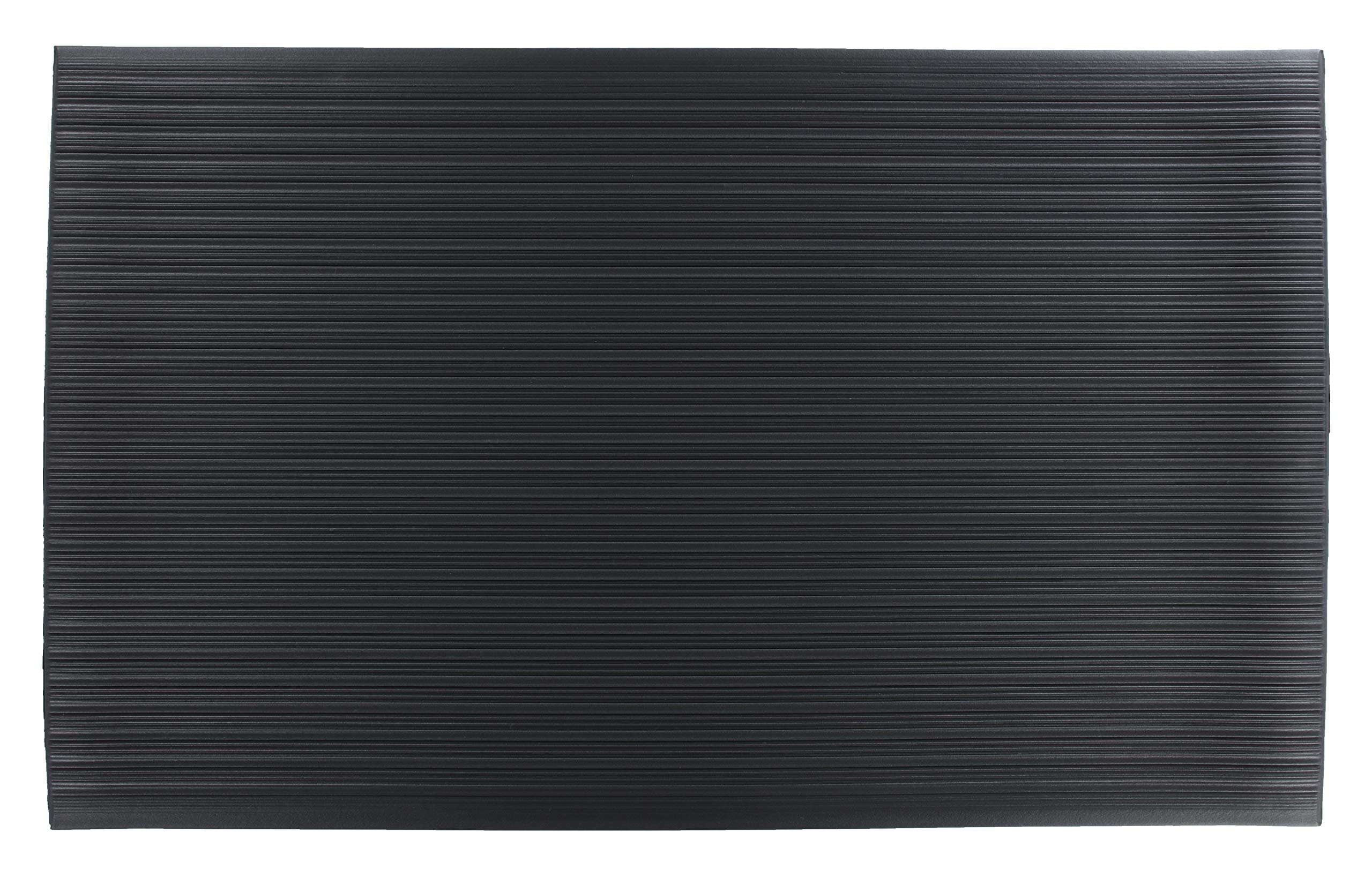 Guardian 24030502 Air Step Anti-Fatigue Floor Mat, Vinyl, 3'x5', Black, Reduces fatigue and discomfort, Can be easily cut to fit any space