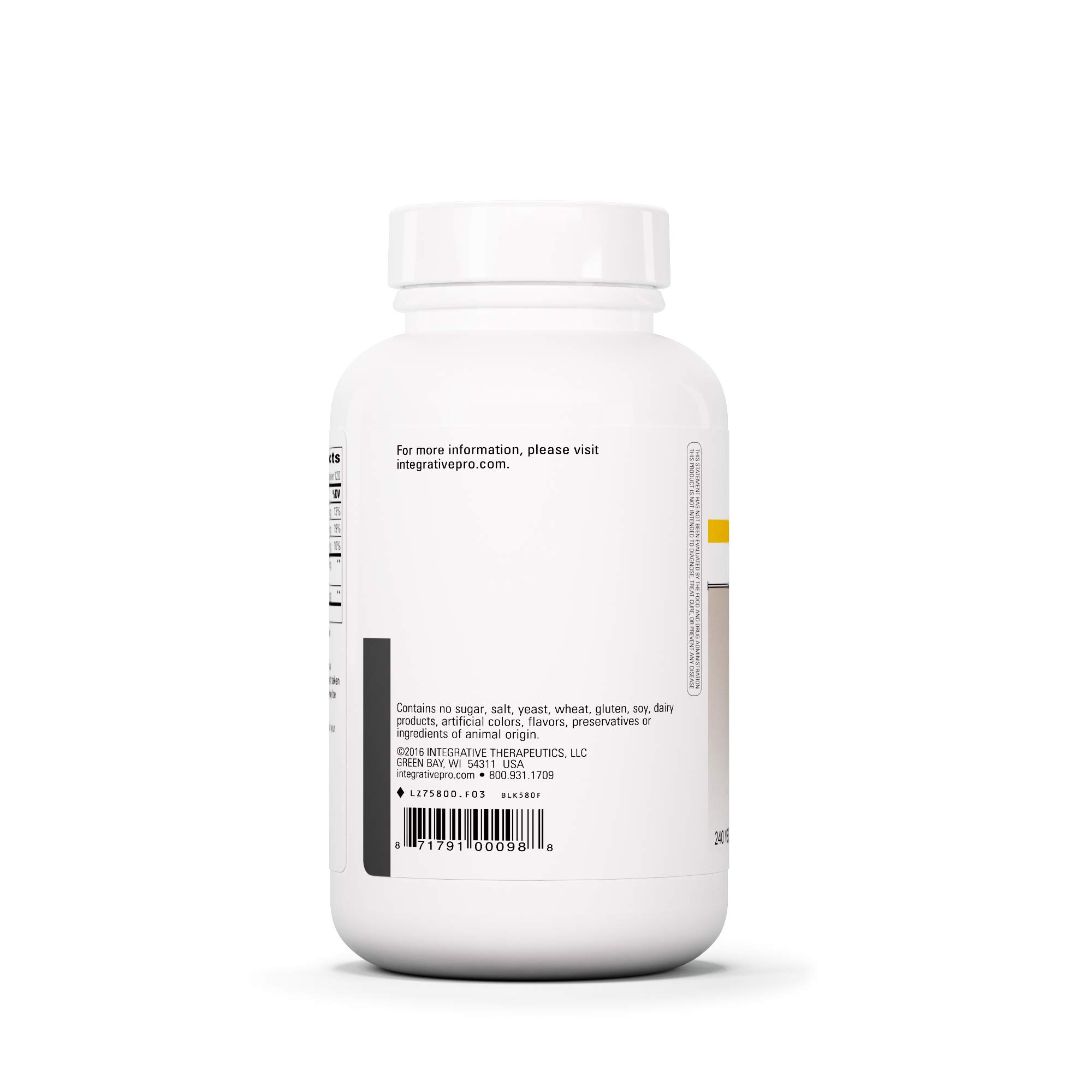 Integrative Therapeutics Cellular Forte - Immune Support Supplement with IP-6 and Inositol* - Gluten Free - Dairy Free - Vegan - 240 Capsules