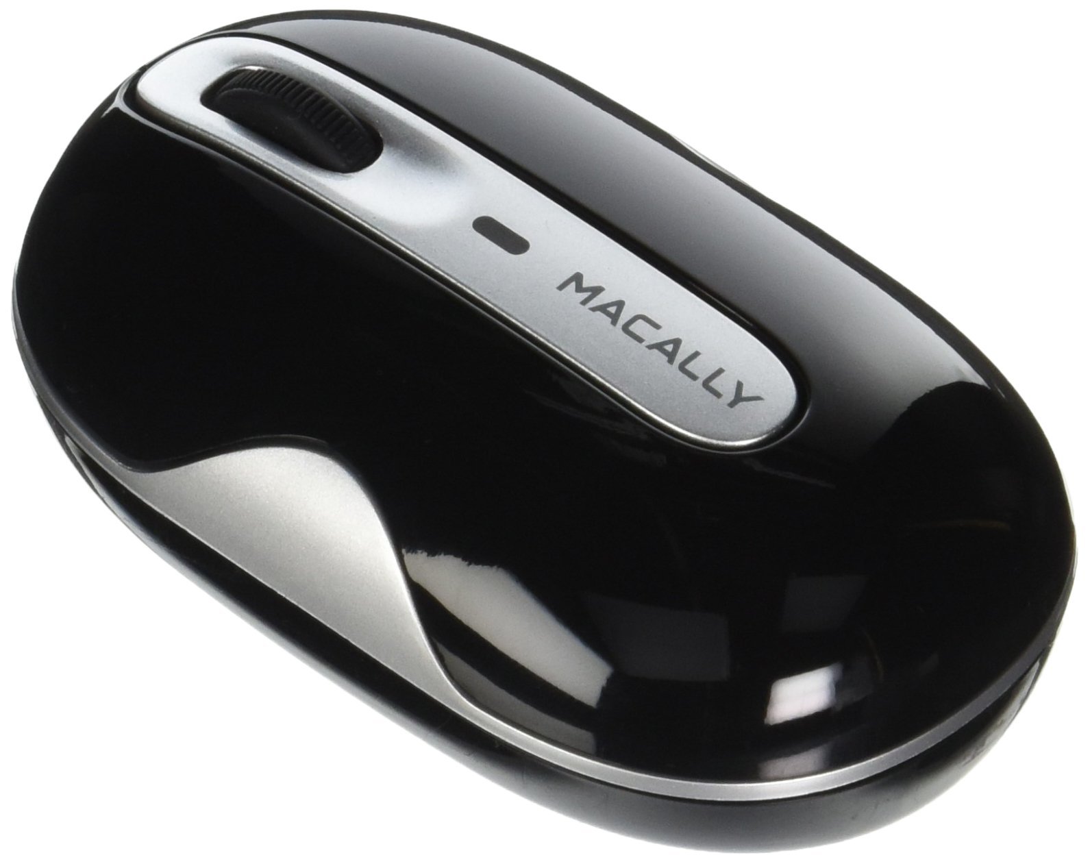Macally PebbleWireless Portable Wireless Laser Mouse for Mac & PC