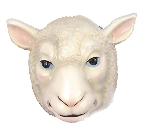 Rubies Forum Novelties Adult Plastic Animal Mask, Sheep