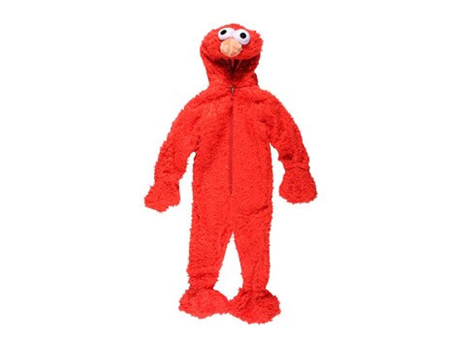 Disguise Elmo Deluxe Plush,Red, 2T (27-30 lbs.)