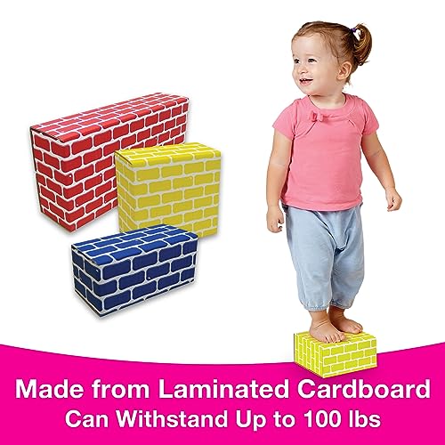 Edushape Corrugated Blocks, 52 Piece