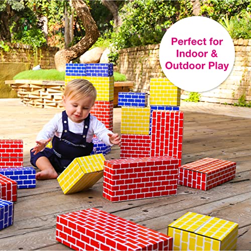 Edushape Corrugated Blocks, 52 Piece