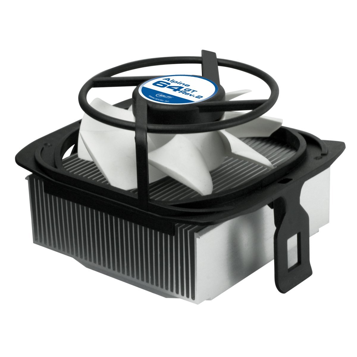 ARCTIC Alpine 64 GT - CPU Cooler for Quietness, Supports AMD AM4/AM3(+)/…, Ultra-Quiet 80 mm PWM Fan (UCACO-P1600-GB01)