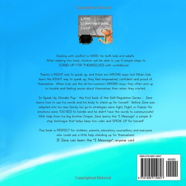 Speak Up, Wonder Pup: A Kid's Guide to Standing Up for Yourself (Self-Regulation Series)