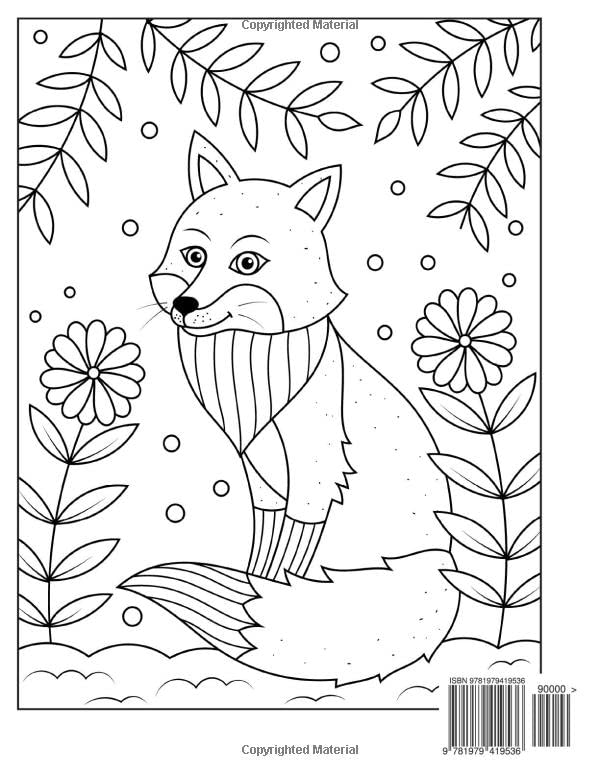 Big Coloring Book of Large Print Designs
