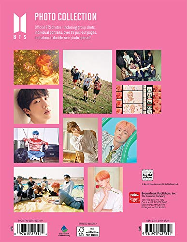 BTS OFFICIAL Photo Collection 8.5 x 11 Inch First Edition, K-Pop Bangtan Boys Music