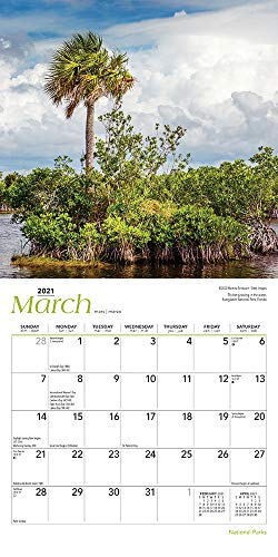 National Parks 2021 Calendar