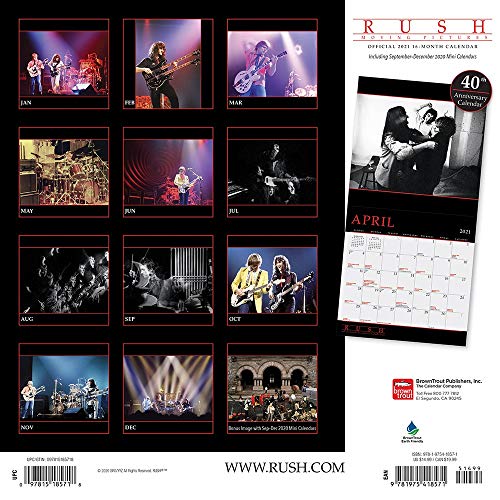 Rush 2021 Calendar