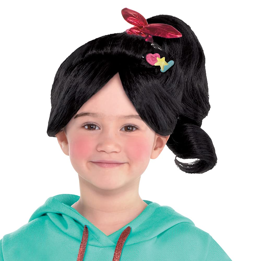 Suit Yourself Vanellope Halloween Costume for Girls, Wreck-It Ralph 2, Size Small, Includes Dress, Leggings, And More