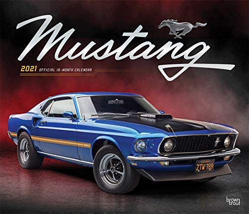 Mustang 2021 Calendar: Foil Stamped Cover