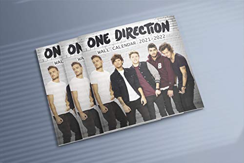 2021-2022 ONE DIRECTION Wall Calendar: One Direction's High Quality Photos (8.5x8.5 Inches Large Size) 18 Months Wall Calendar