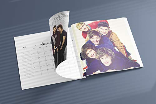 2021-2022 ONE DIRECTION Wall Calendar: One Direction's High Quality Photos (8.5x8.5 Inches Large Size) 18 Months Wall Calendar