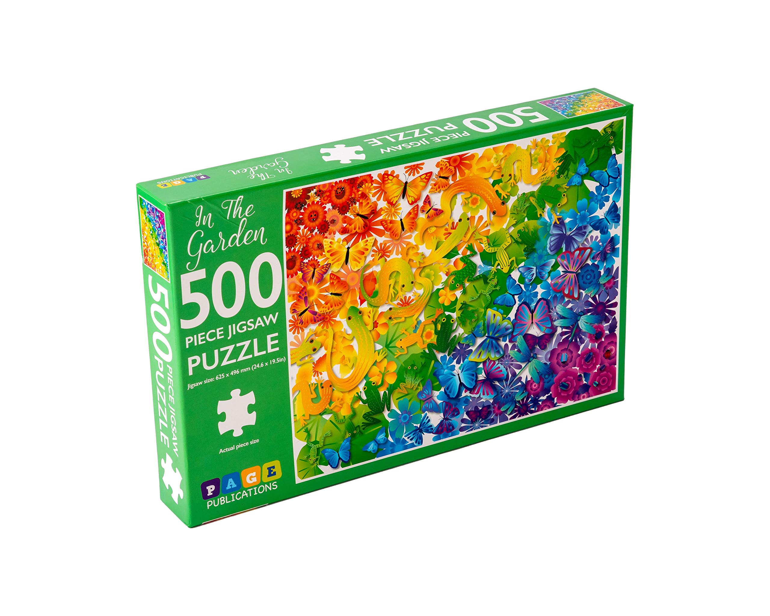 Page Publications Collection Jigsaw Puzzles for Adults 500 Piece | in The Garden Puzzles | Puzzles for Kids & Teens, Fun Educational Games for Family Game Night