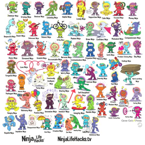 Confident Ninja: A Children’s Book About Developing Self Confidence and Self Esteem (Ninja Life Hacks)