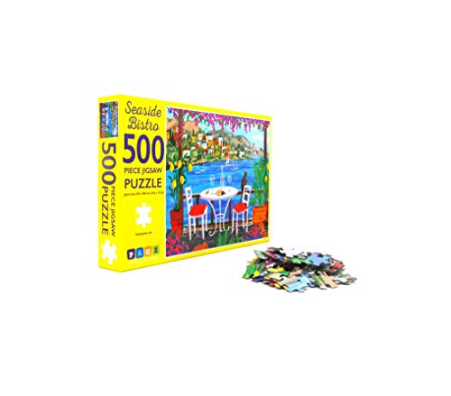 Page Publications Collection - Seaside Bistro Puzzle Games - Jigsaw Puzzles 500 Pieces for Adults - Games for Adults, Teens and Kids