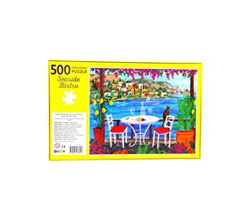 Page Publications Collection - Seaside Bistro Puzzle Games - Jigsaw Puzzles 500 Pieces for Adults - Games for Adults, Teens and Kids