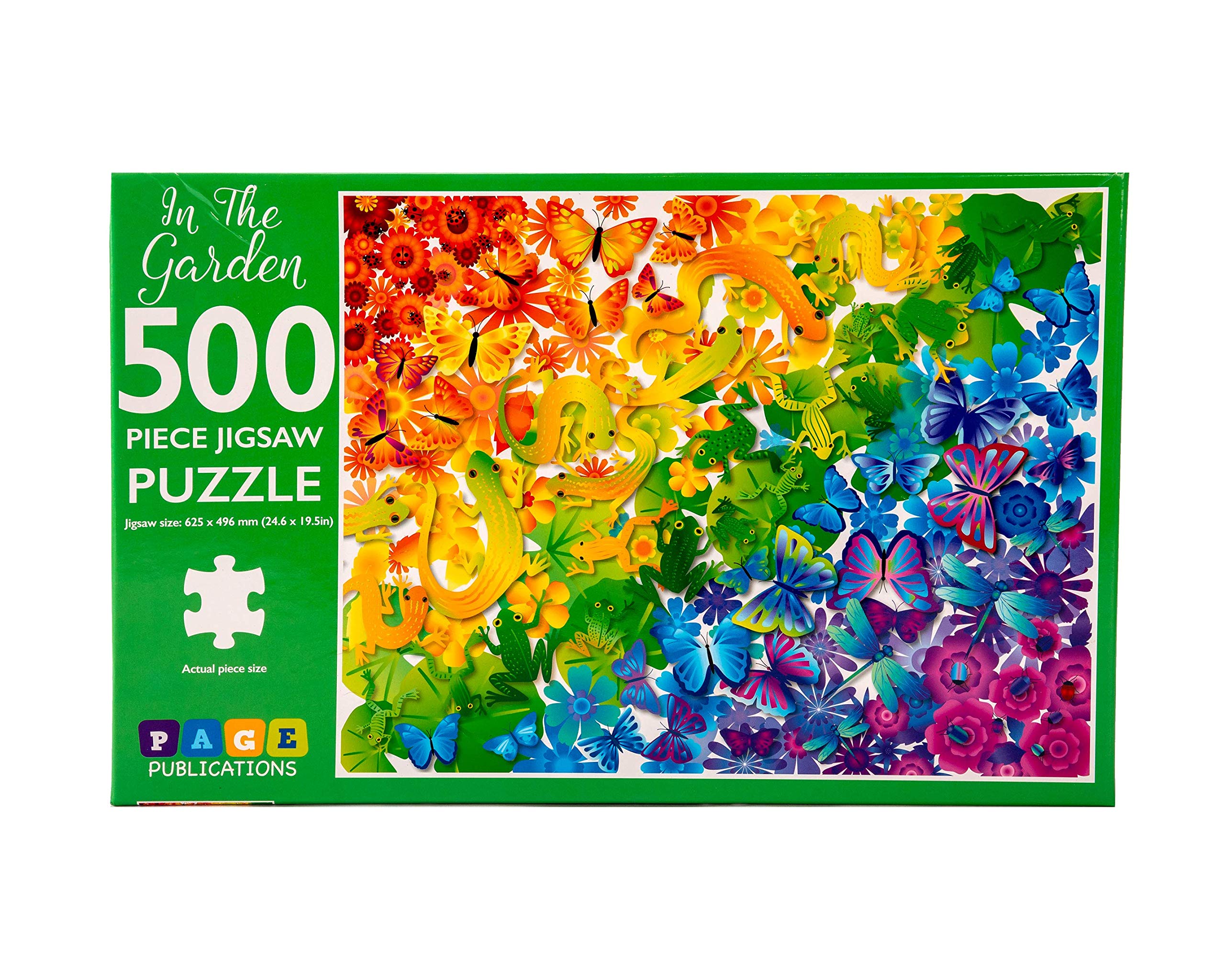 Page Publications Collection Jigsaw Puzzles for Adults 500 Piece | in The Garden Puzzles | Puzzles for Kids & Teens, Fun Educational Games for Family Game Night