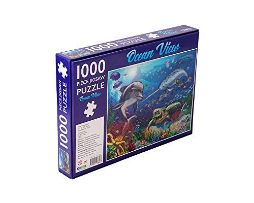 Page Publications Collection Jigsaw Puzzles for Adults 1000 Piece | Ocean View Puzzles | Puzzles for Kids & Teens, Fun Educational Games for Family Game Night