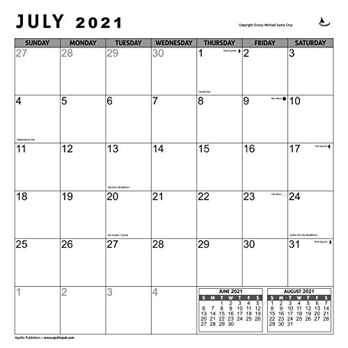 California Redwoods Calendar 2021