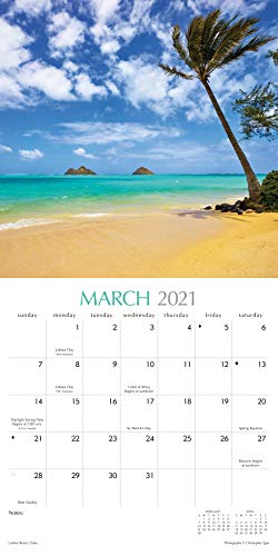 Hawaii Wall Calendar 2021