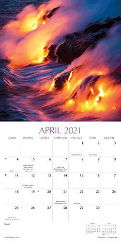Hawaii Wall Calendar 2021