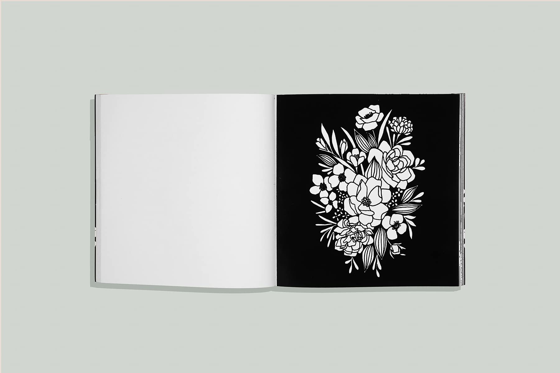 Bloom: A Flower Coloring Book