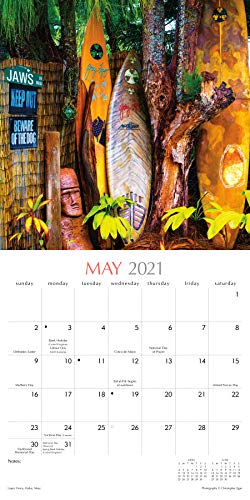 Hawaii Wall Calendar 2021