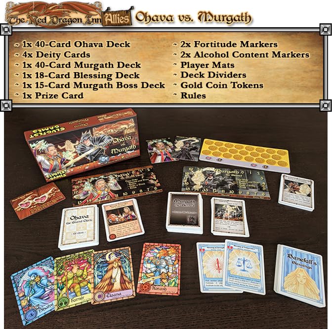 SlugFest Games Red Dragon Inn: Allies- Ohava Vs. Murgath Game