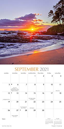 Hawaii Wall Calendar 2021