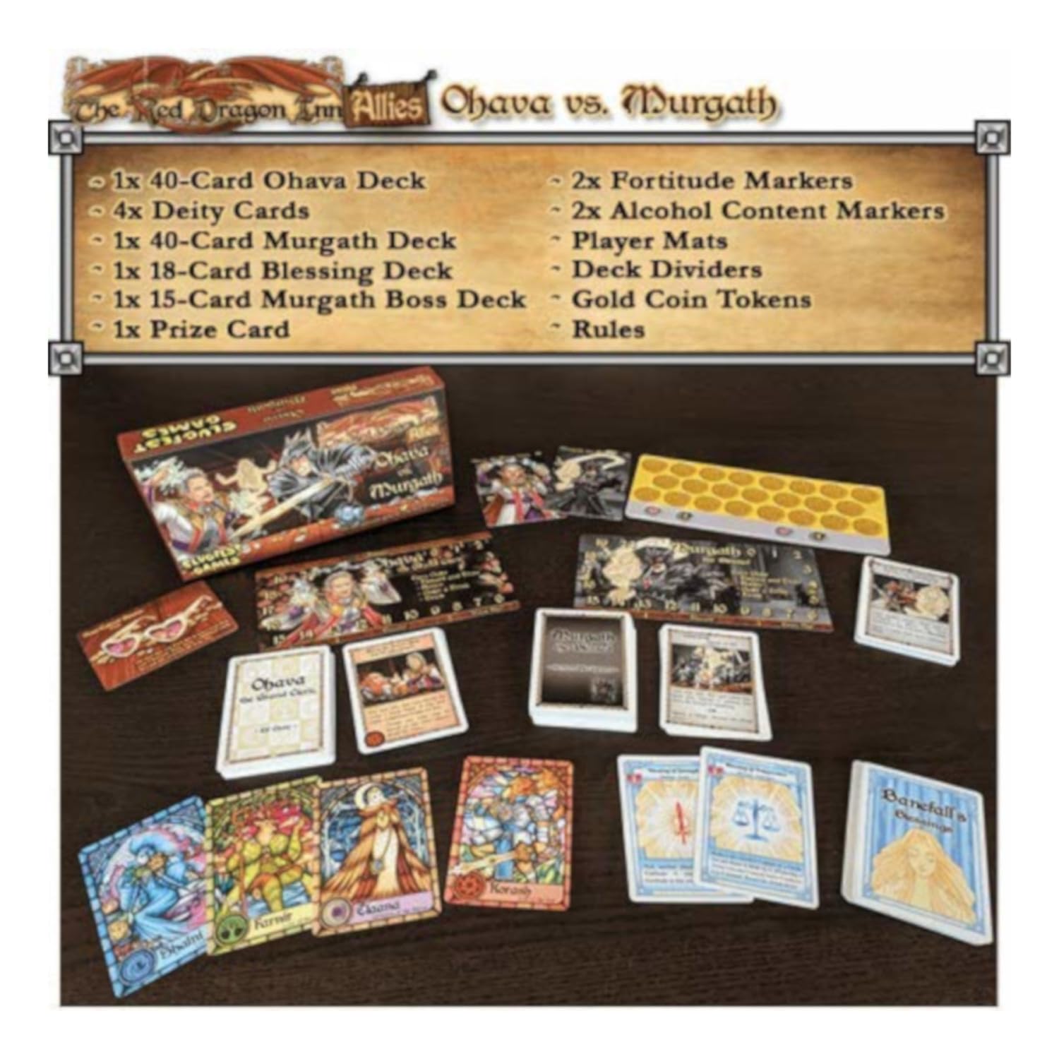 SlugFest Games Red Dragon Inn: Allies- Ohava Vs. Murgath Game