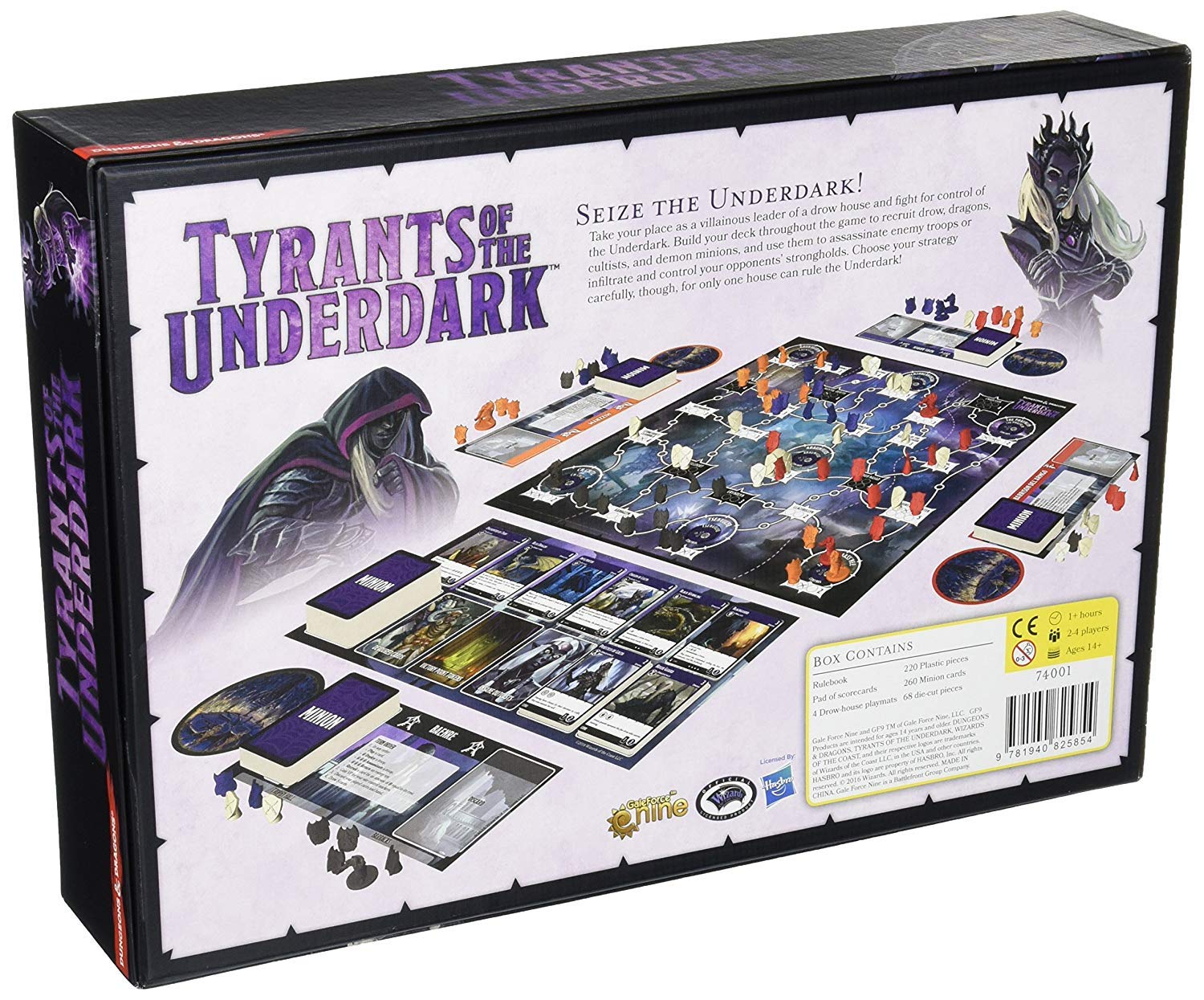 Gale Force Nine D&D: Tyrants of The Underdark Board Game
