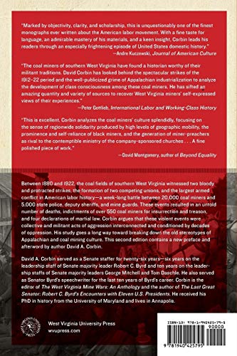 Life, Work, and Rebellion in the Coal Fields: The Southern West Virginia Miners, 1880-1922 2nd Edition (Volume 16) (WEST VIRGINIA & APPALACHIA)