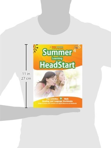 Summer Learning HeadStart, Grade 4 to 5: Fun Activities Plus Math, Reading, and Language Workbooks: Bridge to Success with Common Core Aligned ... (Summer Learning HeadStart by Lumos Learning)