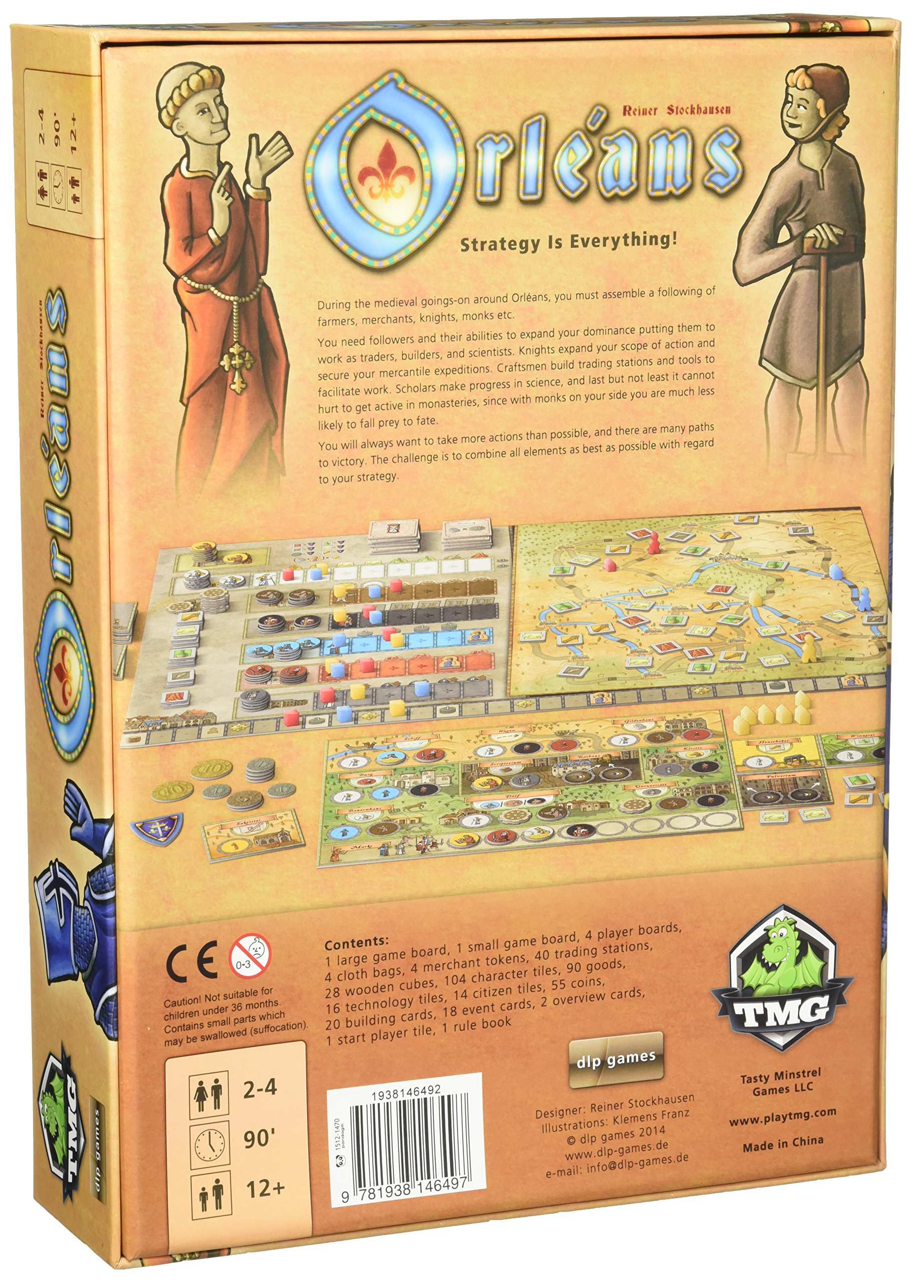 Tasty Minstrel Games Orléans Board Game