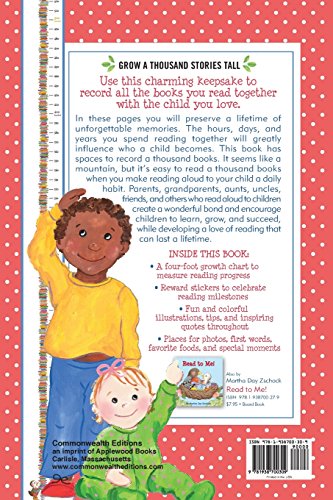 My First Reading Log: Read to Me!: Grow a Thousand Stories Tall