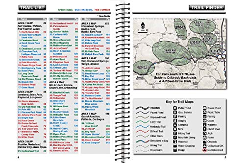 Guide to Northern Colorado Backroads & 4-Wheel-Drive Trails (Funtreks Guidebooks)