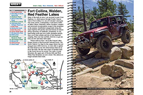 Guide to Northern Colorado Backroads & 4-Wheel-Drive Trails (Funtreks Guidebooks)